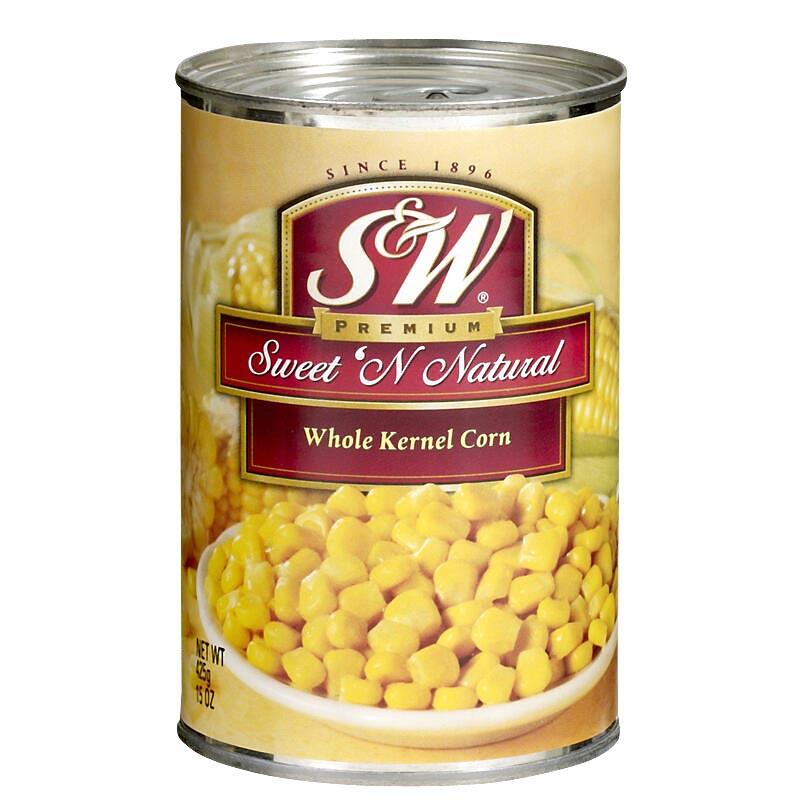 S & W Corn Whole Kernel ΗΠΑ 432gr | Market In