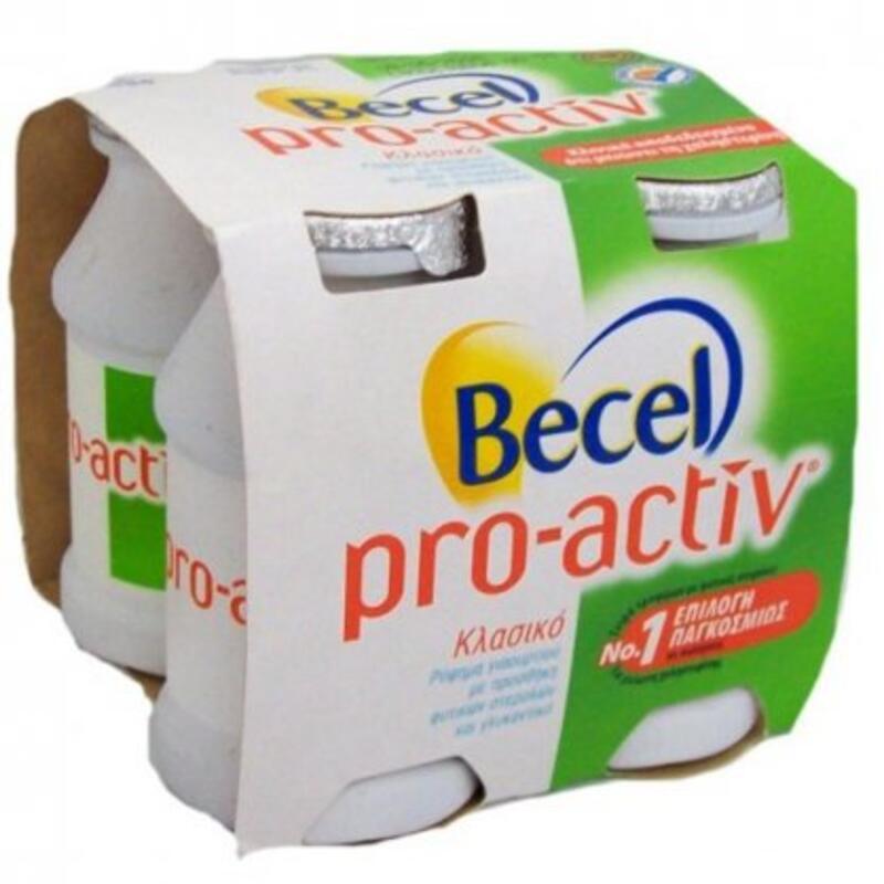 BECEL Pro Activ Ρόφημα Γιαουρτιού 4x100γρ | Market In