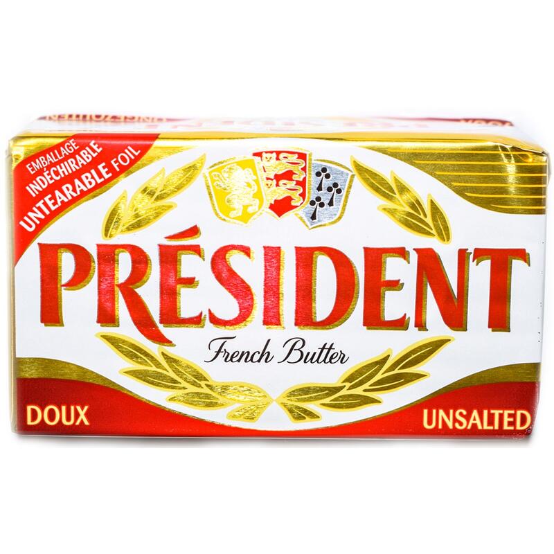 PRESIDENT Βούτυρο Ανάλατο σε Αλουμινόφυλλο 250gr | Market In