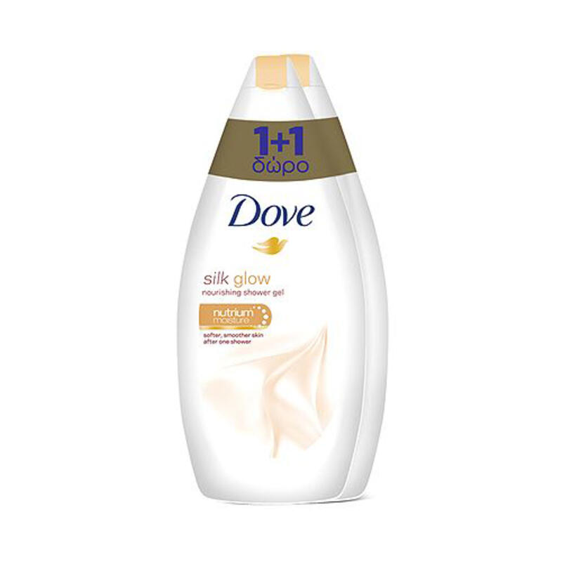 DOVE Αφρόλουτρο Silk 750ml 1+1 Δώρο | Market In