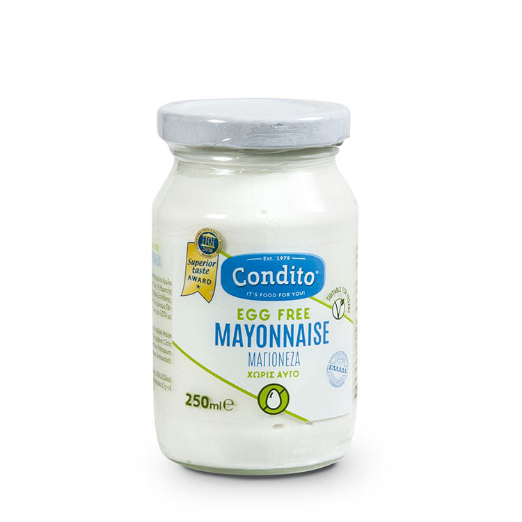 CONDITO Μαγιονέζα Χωρίς Αυγό Γυάλινο Βάζο 250ml | Market In