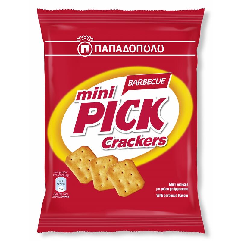 ΠΑΠΑΔΟΠΟΥΛΟΥ Pick Cracker Mini BBQ 250 γρ. | Market In