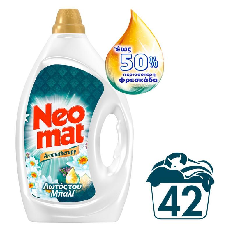 NEOMAT Gel Απορρυπαντικό Λωτός του Μπαλί 42 Μεζ | Market In