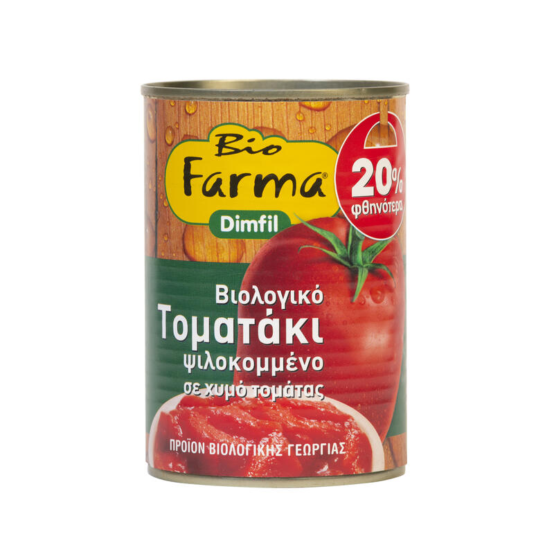BIO FARMA Τοματάκι Βιολογικό Ψιλοκομμένο 400gr -20% | Market In