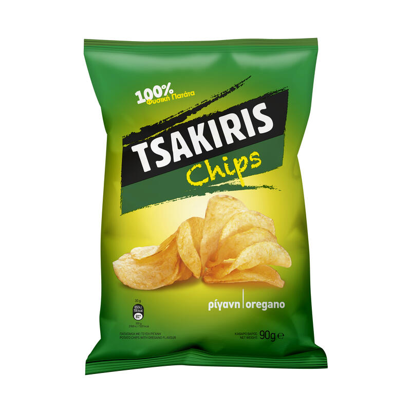 TSAKIRIS Πατατάκια με Ρίγανη 90 γρ. | Market In