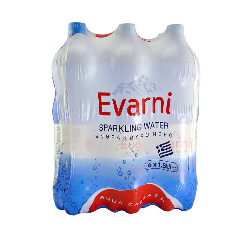 EVARNI Ανθρακούχο Νερό 6x1,5lt | Market In