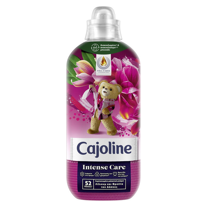 CAJOLINE Intense Care Μαλακτικό Ρούχων Συμπυκνωμένο Λίλιουμ & Φρούτα ...