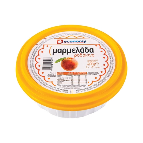 ECONOMY Μαρμελάδα Ροδάκινο Τάπερ 400gr | Market In