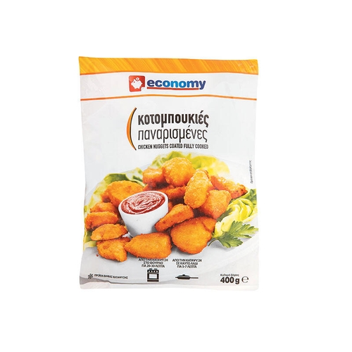 ECONOMY Κοτομπουκιές Πανέ ΚΤΨ 400gr | Market In