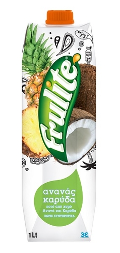 FRULITE Φρουτοποτό Ανανάς - Καρύδα 1lt | Market In