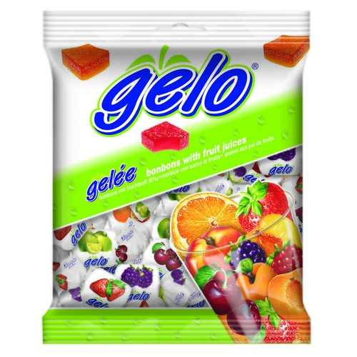 GELO Καραμέλες Ζελέ με Διάφορους Χυμούς Φρούτων 300gr | Market In