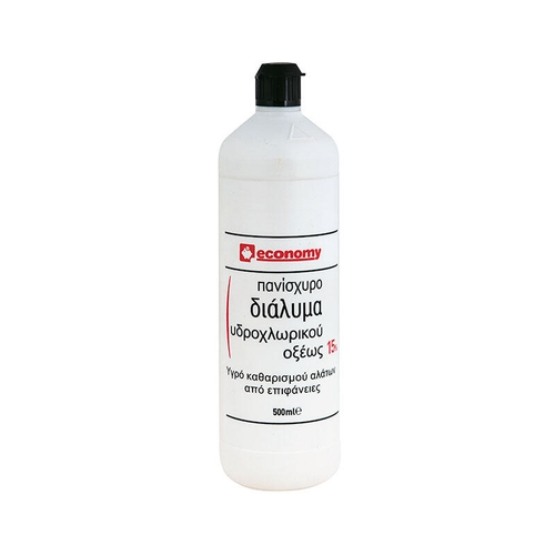 ECONOMY Υδροχλωρικό Οξύ Πανίσχυρο 500ml | Market In