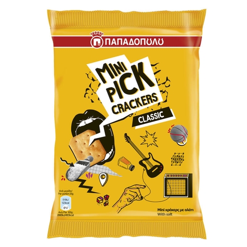 ΠΑΠΑΔΟΠΟΥΛΟΥ Mini Pick Cracker Mini Classic 90gr | Market In