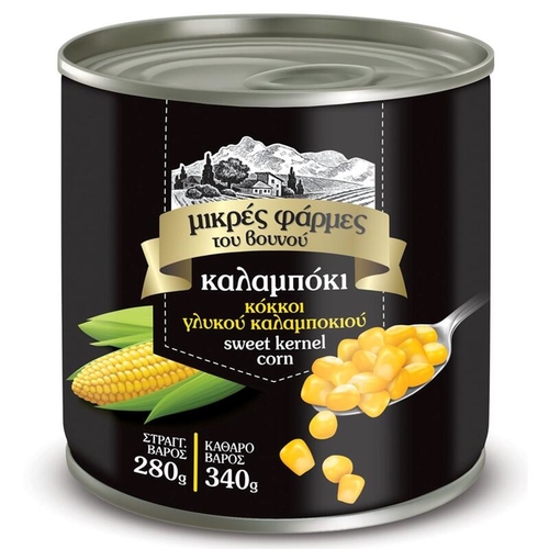 ΜΙΚΡΕΣ ΦΑΡΜΕΣ ΤΟΥ ΒΟΥΝΟΥ Καλαμπόκι Γλυκό 340gr | Market In