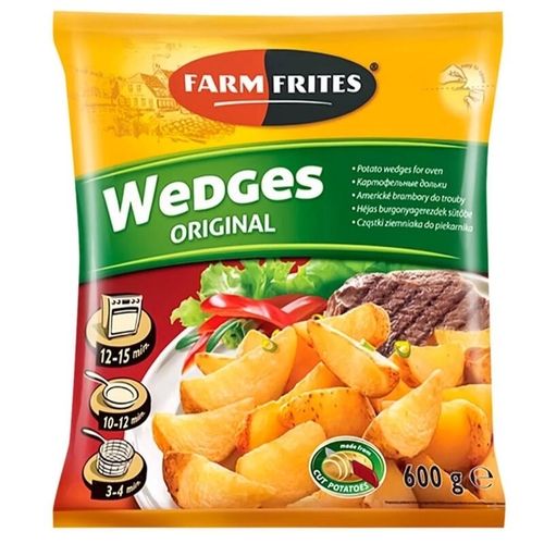 FARM FRITES Πατάτες Wedges Προτηγανισμένες ΚΤΨ 600gr | Market In