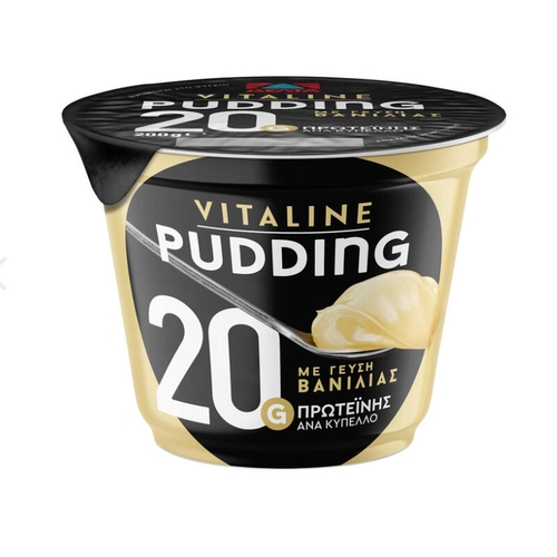 VITALINE Go Protein Pudding Βανίλια 200γρ | Market In