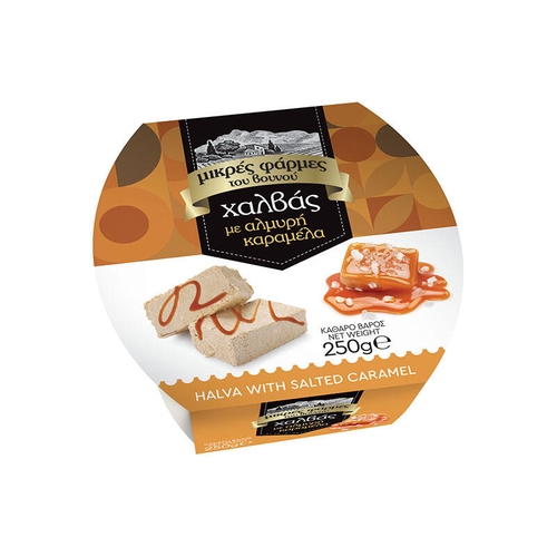 ΜΘΙΚΡΕΣ ΦΑΡΜΕΣ ΤΟΥ ΒΟΥΝΟΥ Χαλβάς με Αλμυρή Καραμέλα 250γρ | Market In