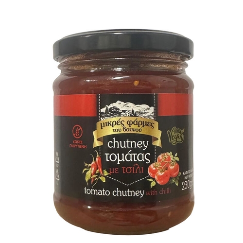 ΜΙΚΡΕΣ ΦΑΡΜΕΣ ΤΟΥ ΒΟΥΝΟΥ Chutney Τομάτας με Τσίλι 230γρ | Market In