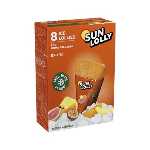 SUN LOLLY Γρανίτα Exotic 8X60ml | Market In