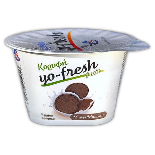 YO FRESH Επιδόρπιο Γιαουρτιού Μαύρο Μπισκότο 150γρ | Market In