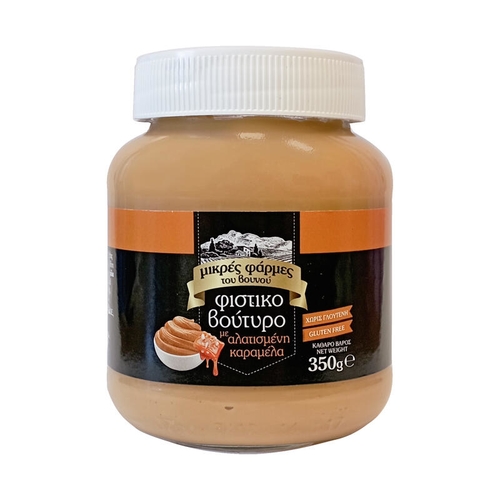 ΜΙΚΡΕΣ ΦΑΡΜΕΣ ΤΟΥ ΒΟΥΝΟΥ Φυστικοβούτυρο Αλμυρή Καραμέλα 350γρ | Market In